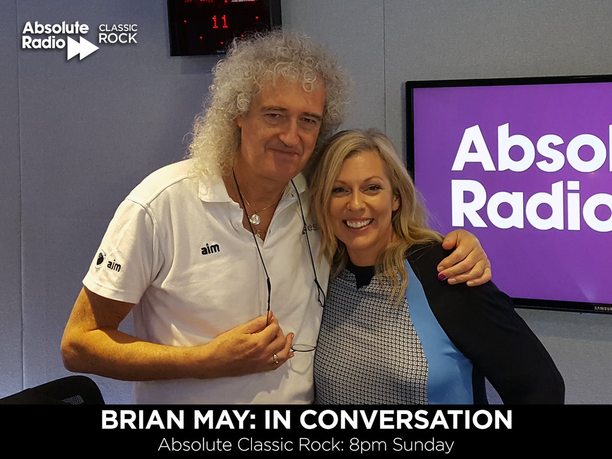 Brian to be on Absolute Radio – Sunday 8pm – Queen In 3-D